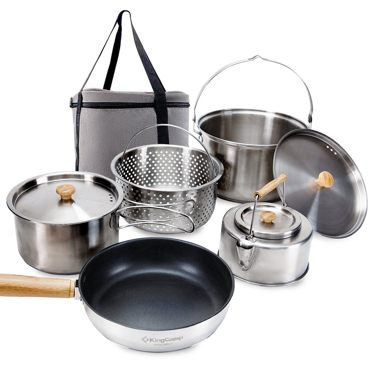 Camping cookware stainless steel store