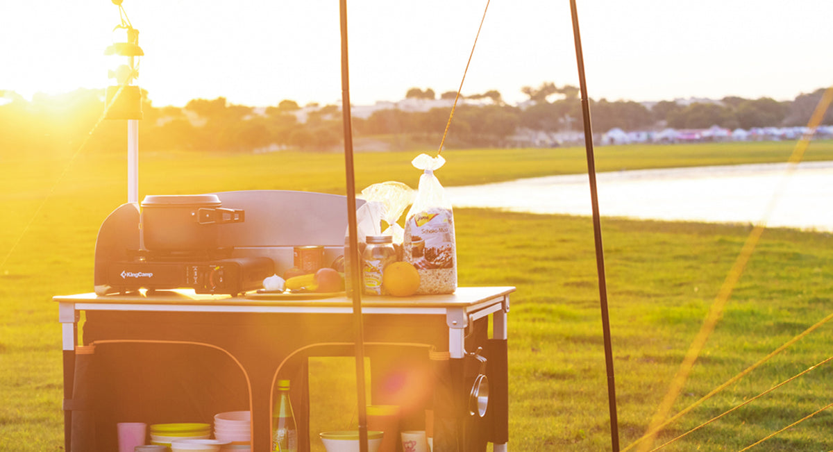 Portable Camping Kitchen By Kingcamp – KingCamp Outdoors
