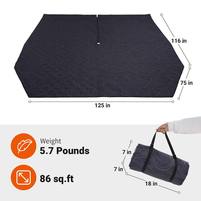 KingCamp KHAN VILLA Glamping Tent Mat – KingCamp Outdoors
