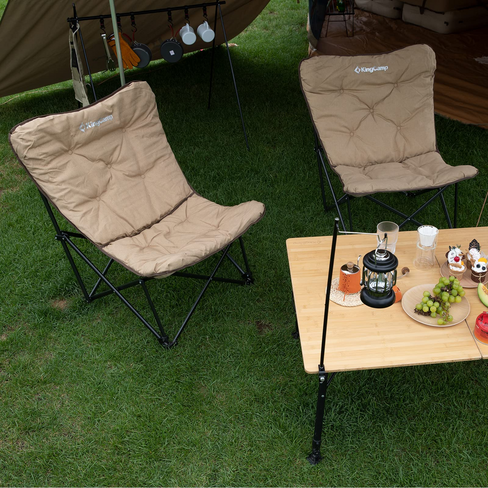 KingCamp LEMON C10 Padded Butterfly Folding Camping Chair – KingCamp ...