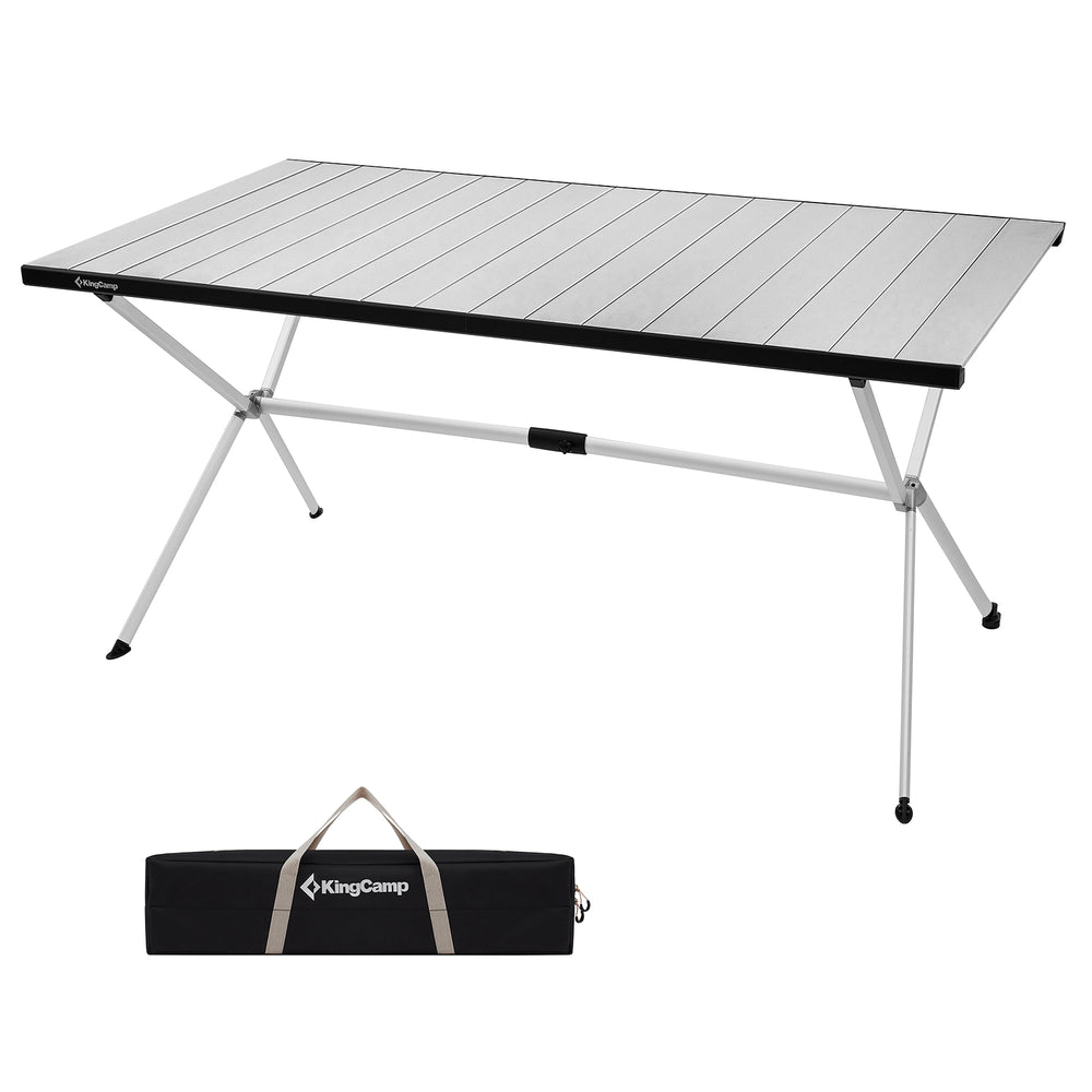 Camping Roll up Aluminum Folding Table from KingCamp Outdoors