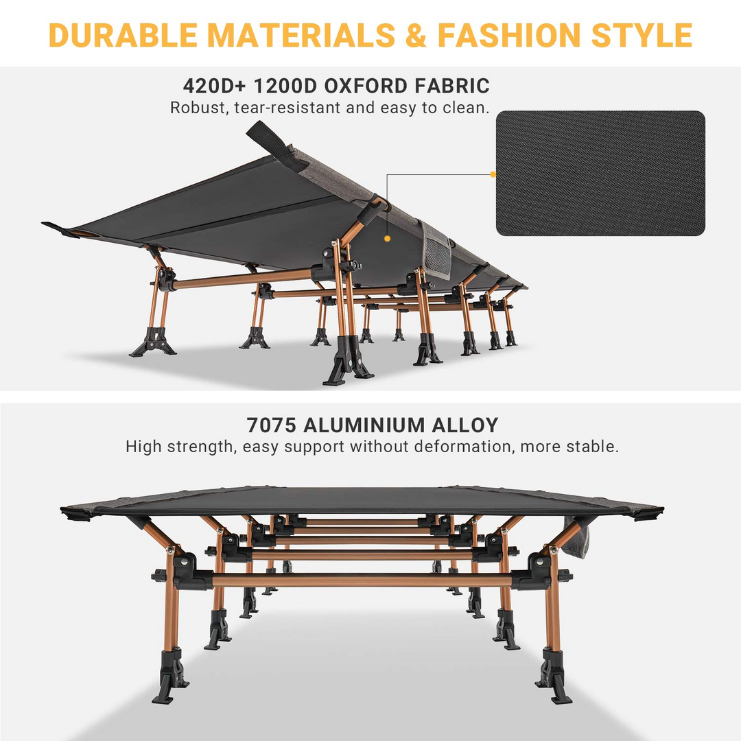 Camping Cots - Dreamy Slumber for Outdoor Explorers | KingCamp ...