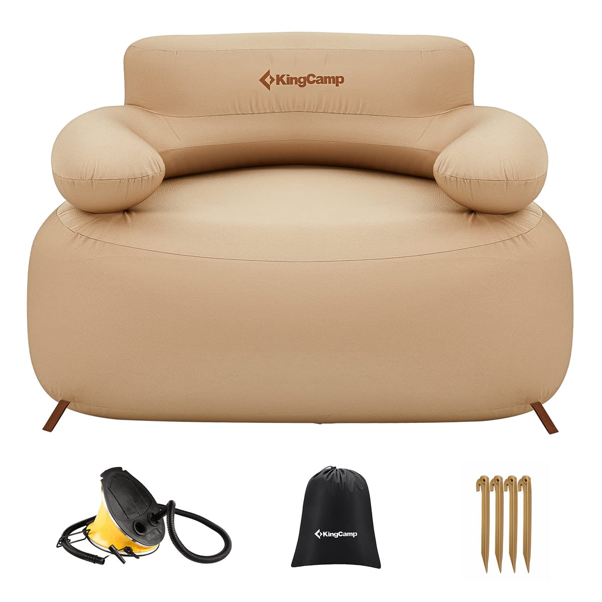 KingCamp Single-Person Inflatable Sofa Set: Unmatched Comfort and ...