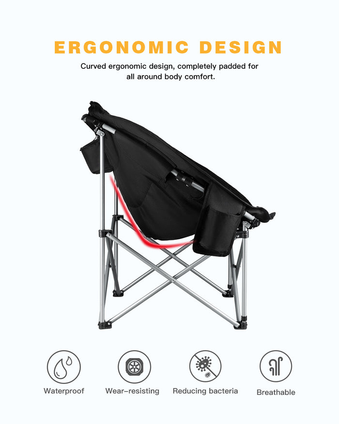 Buy Padded Oversized Moon Camping Chairs from KingCamp Outdoors