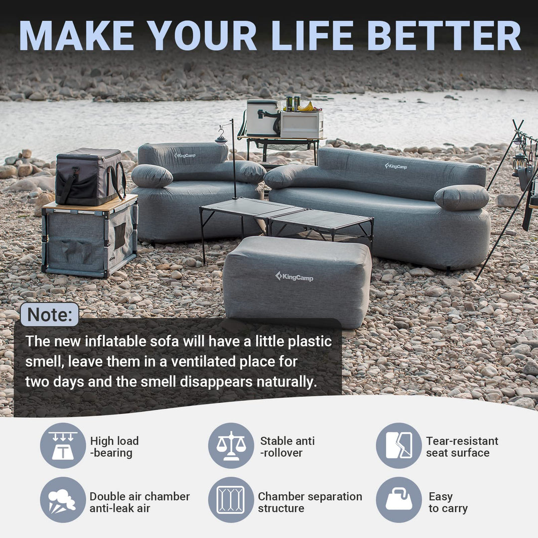 Inflatable Sofas: Comfortable, Portable for Outdoor & Indoor – KingCamp ...