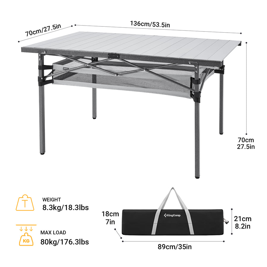 Camping Tables - Versatile & Sturdy Outdoor Surfaces | KingCamp ...